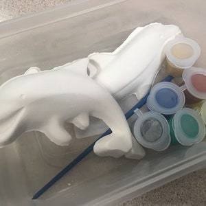 Dolphin Craft Kit Paint Your Own Dolphins Kits for Kids - Etsy