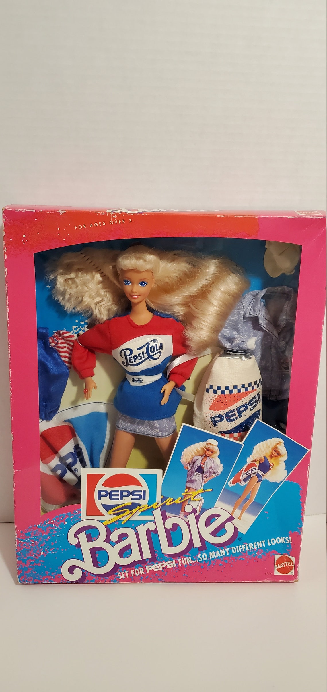 Pepsi Spirit Barbie Doll 1989 | Etsy