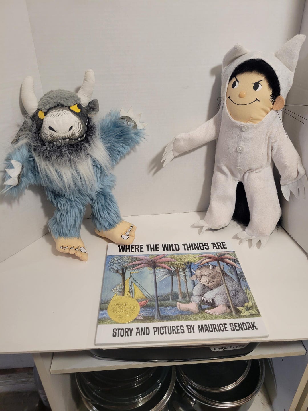 Where the Wild Things Are 15 Bernard Plush Puppet by Crocodile Creek ...