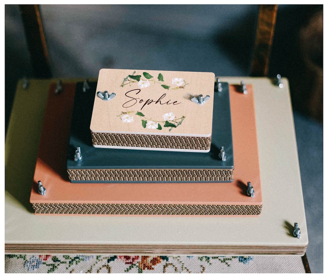 XS-XL Personalized Flower Press, Custom Flower Press, Large Wooden ...
