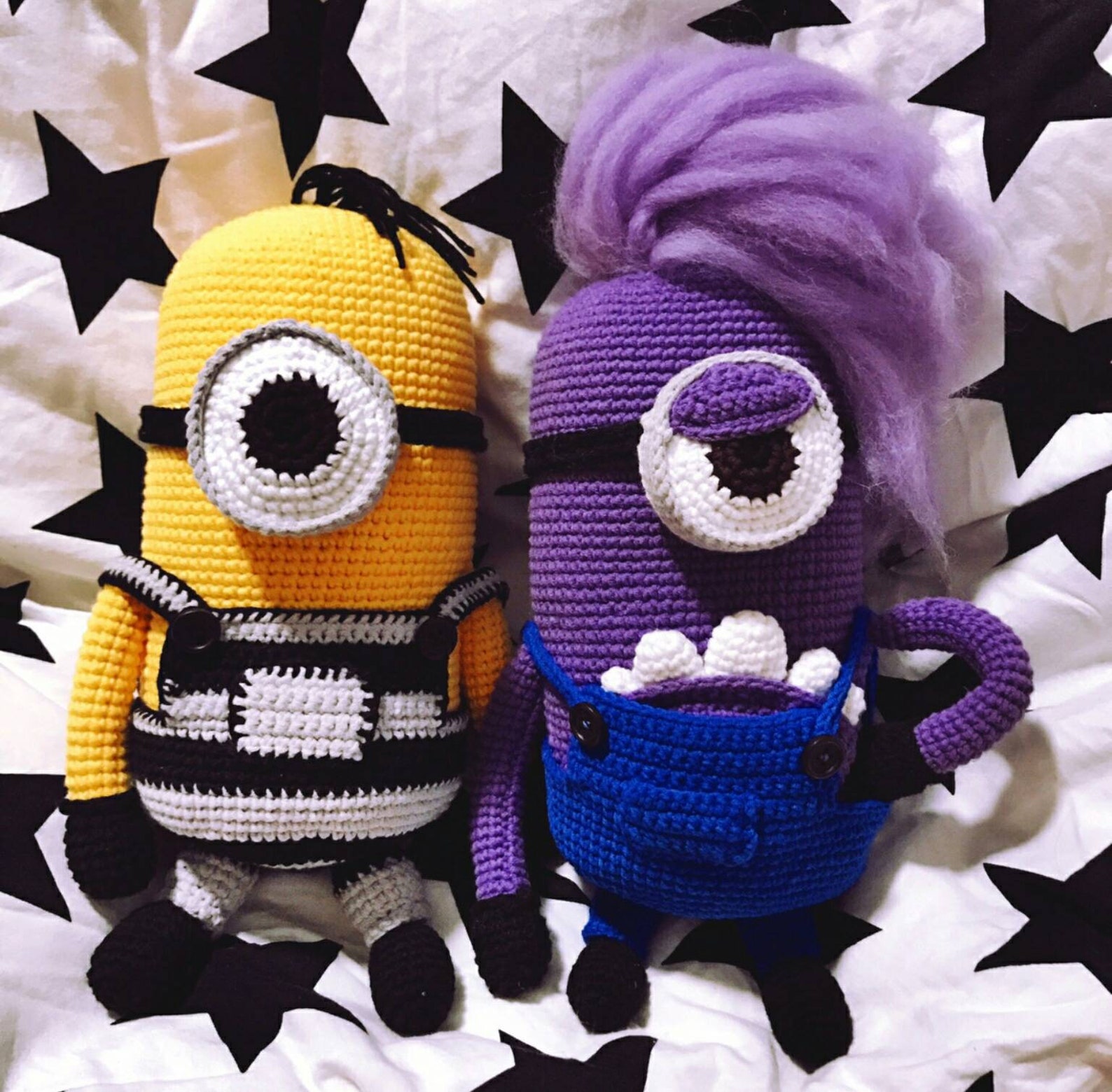 Purple Minion Monster Minions Toy Crochet Monster Amigurumi - Etsy Canada