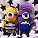 Purple Minion Monster, Minions Toy, Crochet Monster, Amigurumi Minion ...