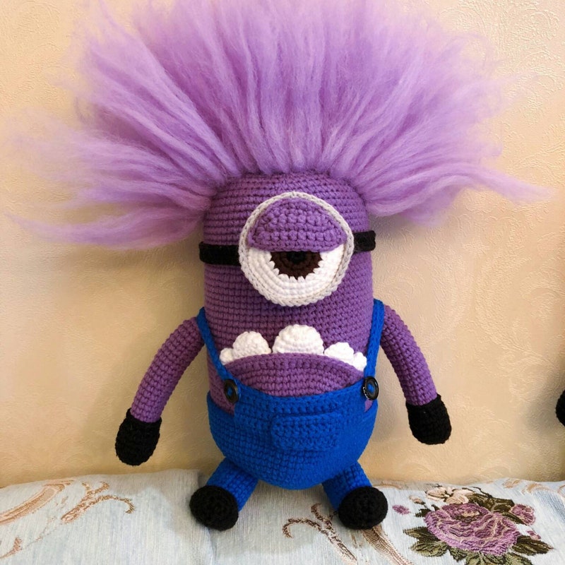 Paarse minion - Etsy Nederland