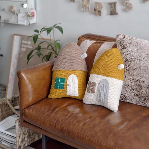 House Shaped Pillow - Etsy
