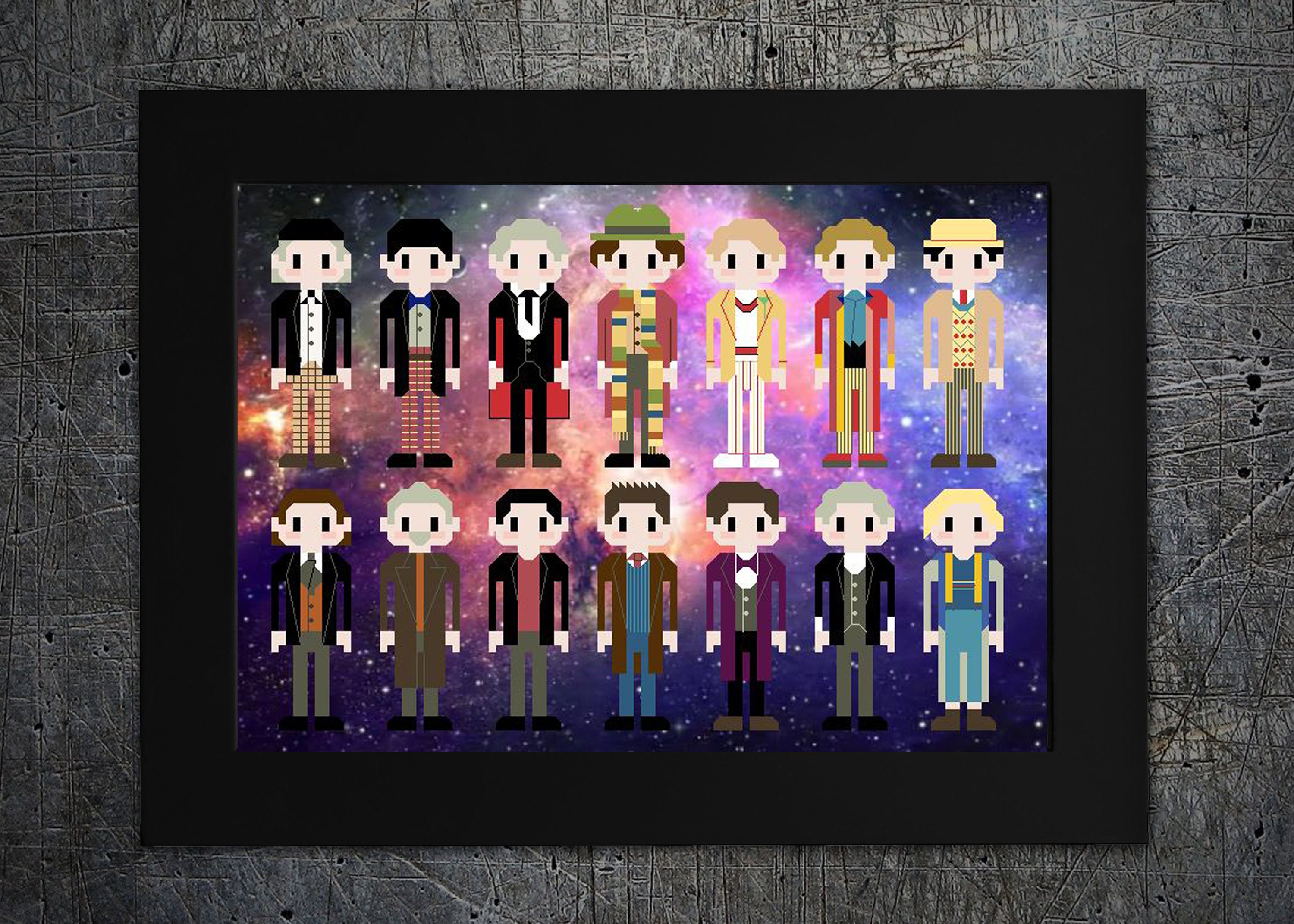 Doctor Who Inspired Counted Cross Stitch Pattern i Am - Etsy