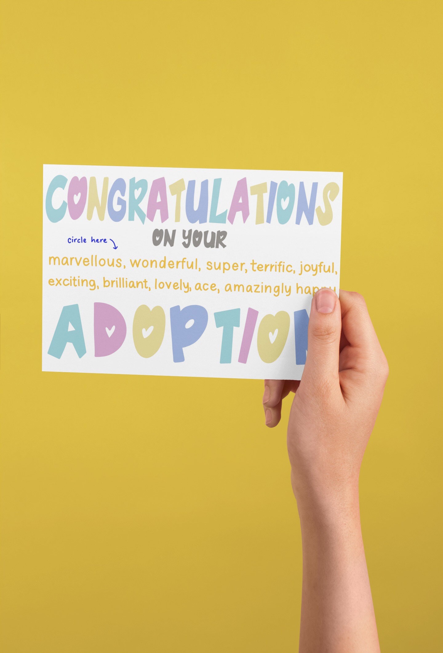 Congratulations on Your Adoption/ Adoption Card / Forever Family ...