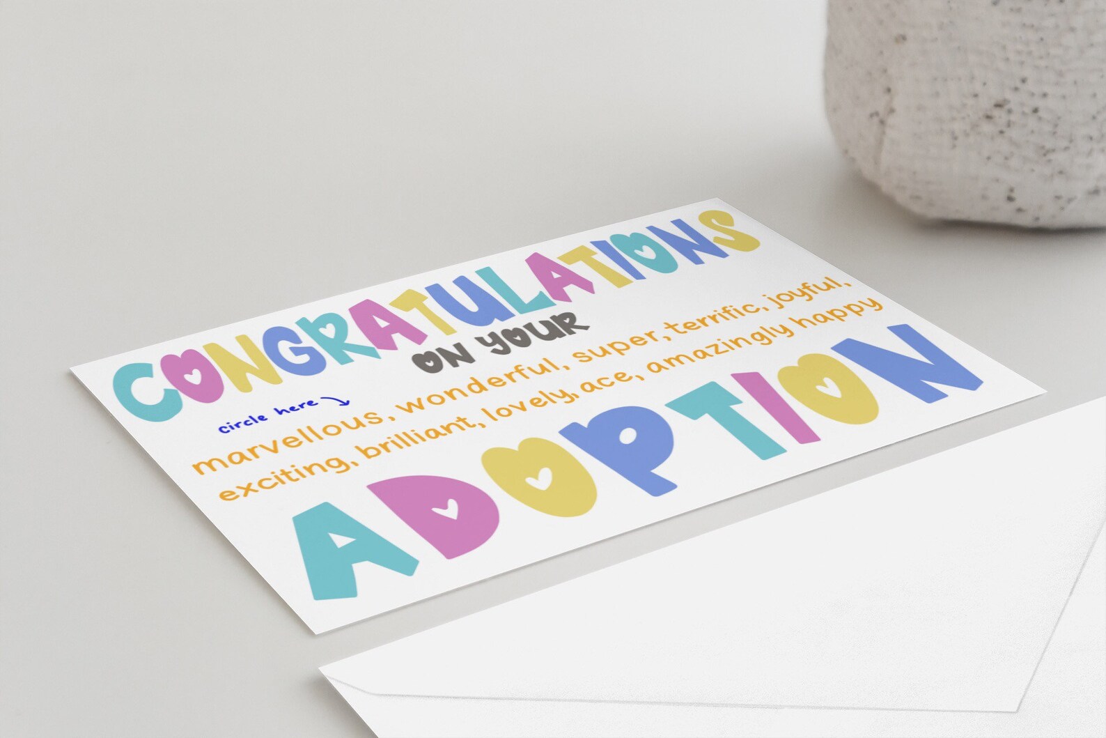 Congratulations on Your Adoption/ Adoption Card / Forever Family ...