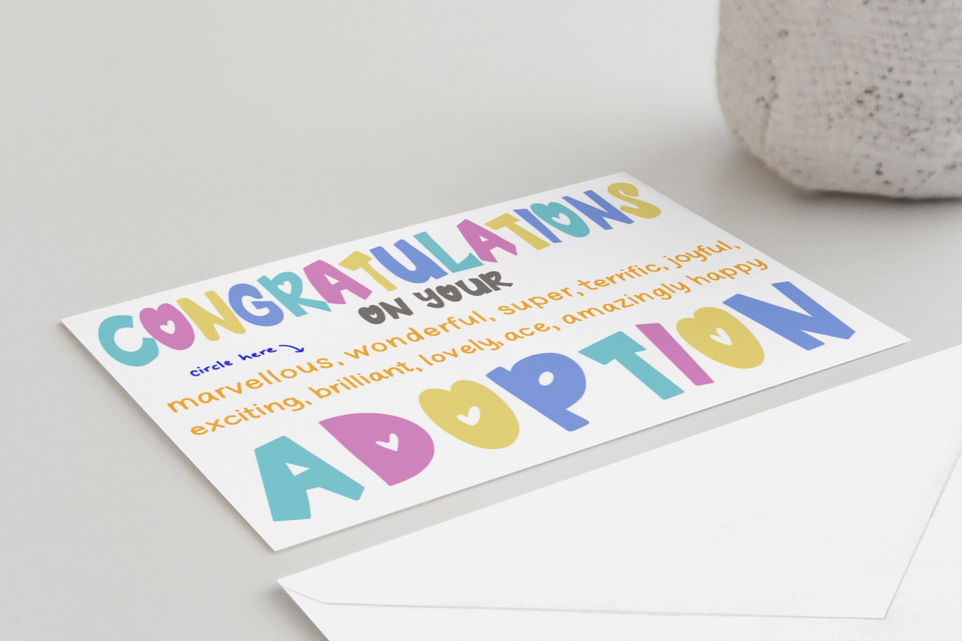 Congratulations on Your Adoption/ Adoption Card / Forever Family ...