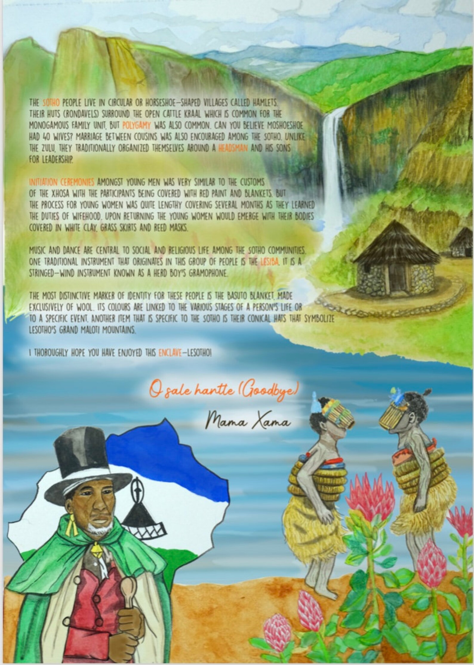 Telling Our Stories Southern Sotho Lesotho - Etsy UK