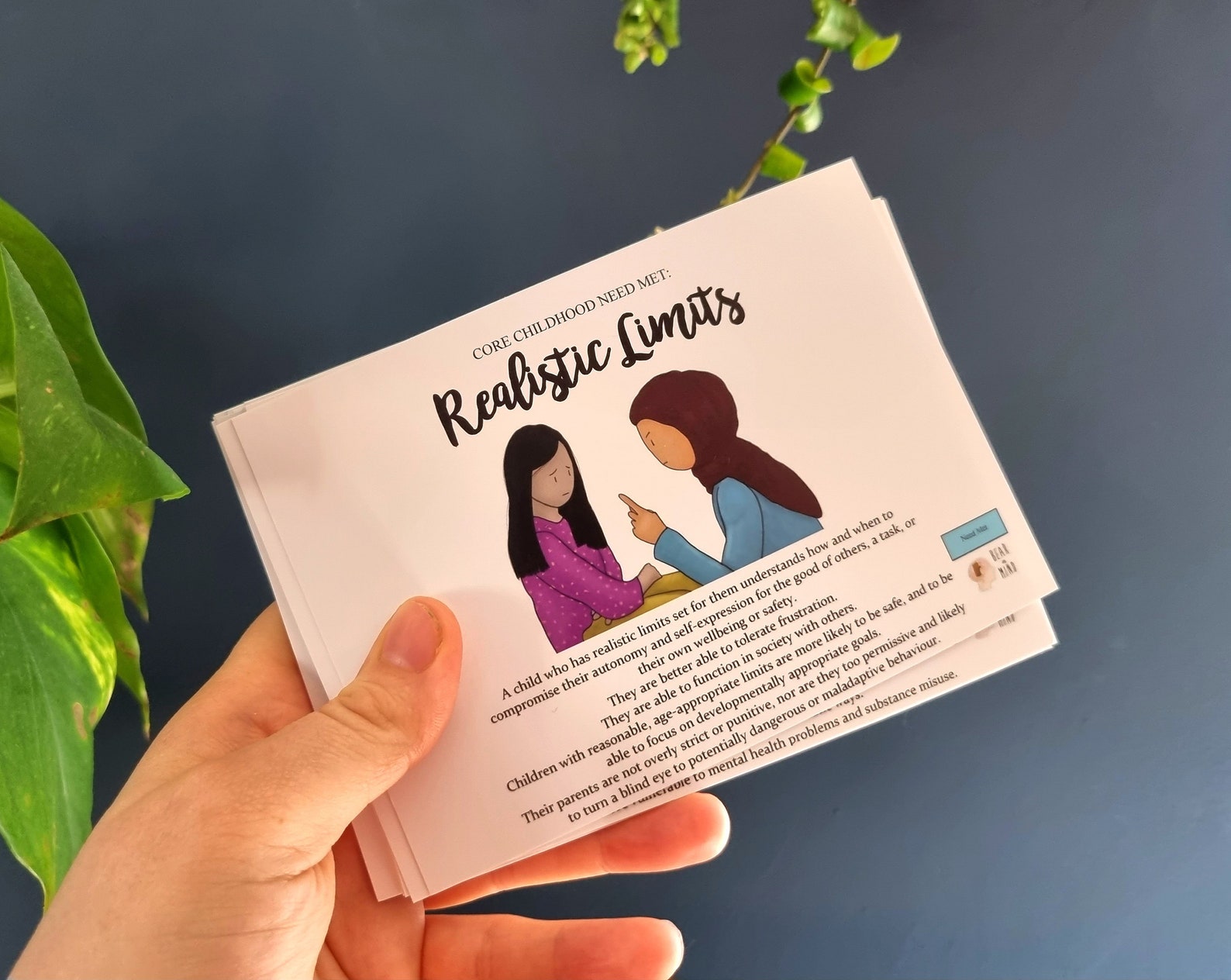 Core Childhood Needs Cards // Bear in Mind Cards, Schema Therapy ...