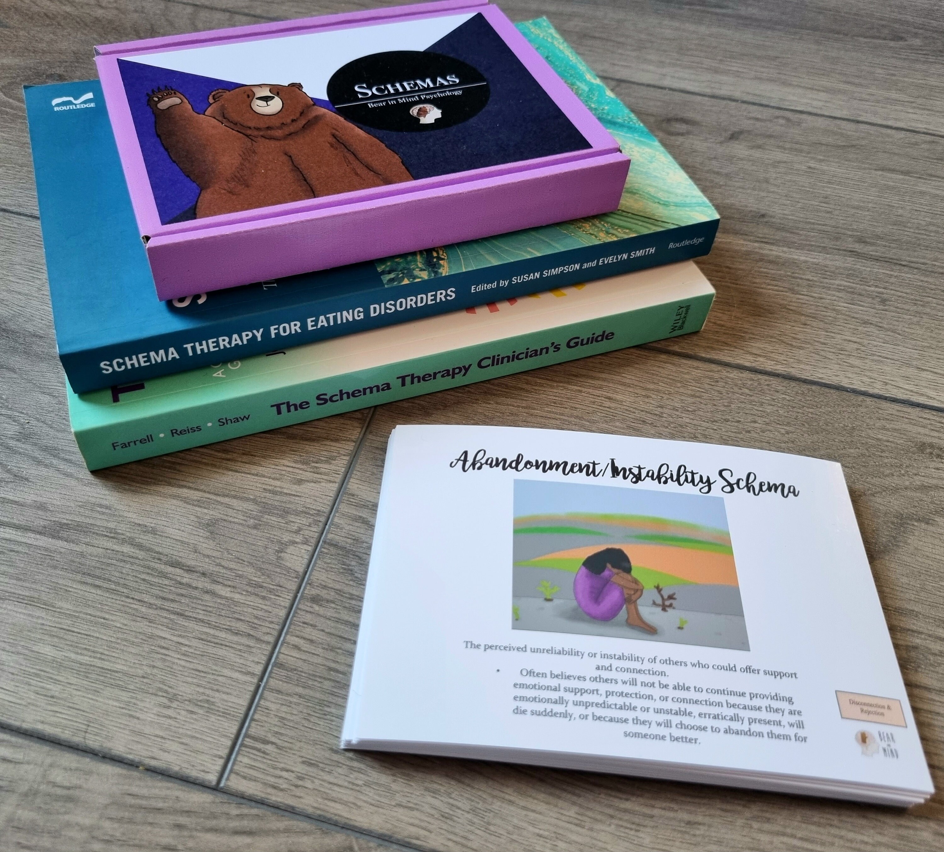 Schema Cards // Bear in Mind Cards, Schema Therapy, Psychologist Gift ...