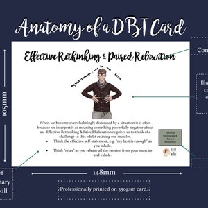 Distress Tolerance DBT Skill Cards // Bear in Mind Cards, DBT, Self ...