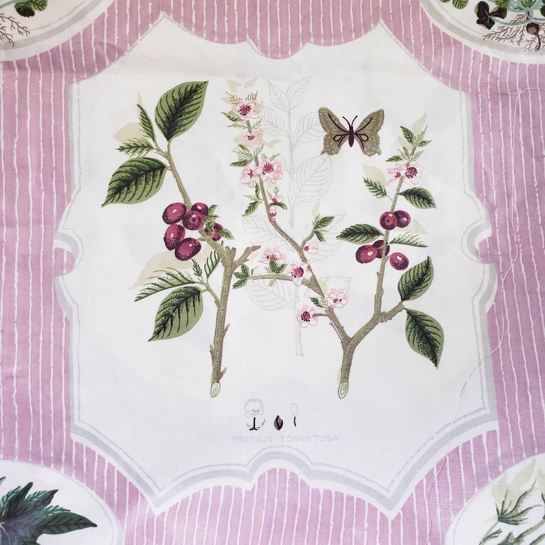 Waverly Flower Show Cotton Fabric Botanical Gardens Collection 54 X 67 ...