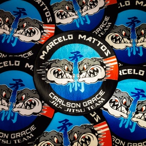 Custom BJJ Gi Patch Customized Sublimated Kimono Patches - Etsy