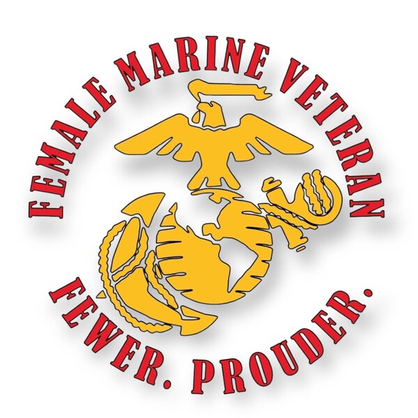 Proud Marine Decal - Etsy