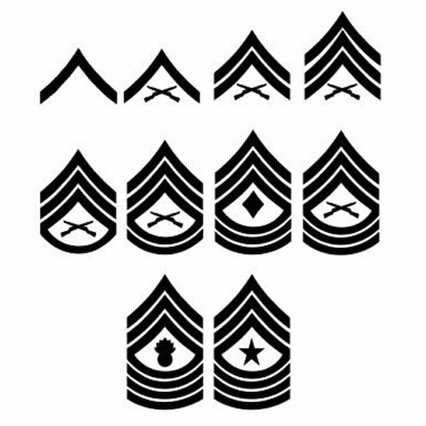 Usmc Rank - Etsy