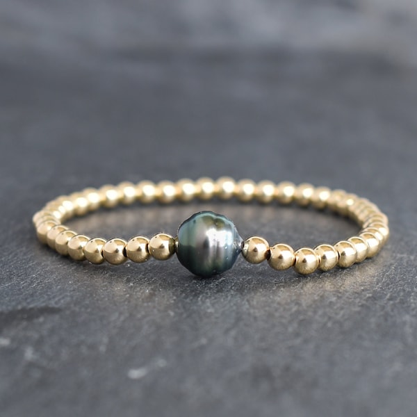 Tahitian Pearl Bracelet - Etsy