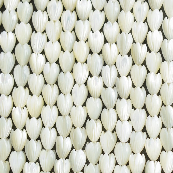 Carved Pikake Beads - Etsy