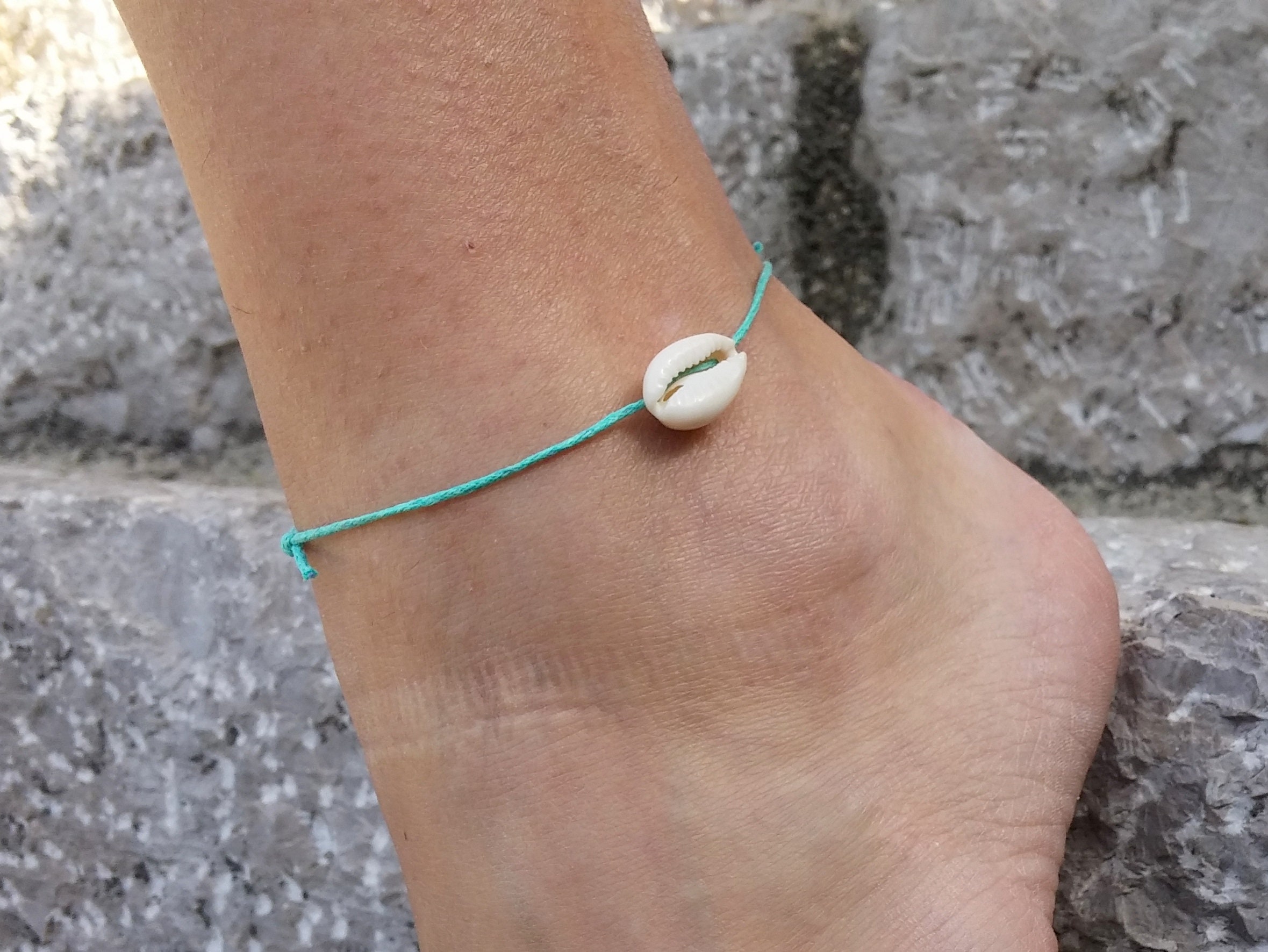 Shell Anklet Shell Jewelry Shell Bracelet Beach Jewelry Beach Anklet ...