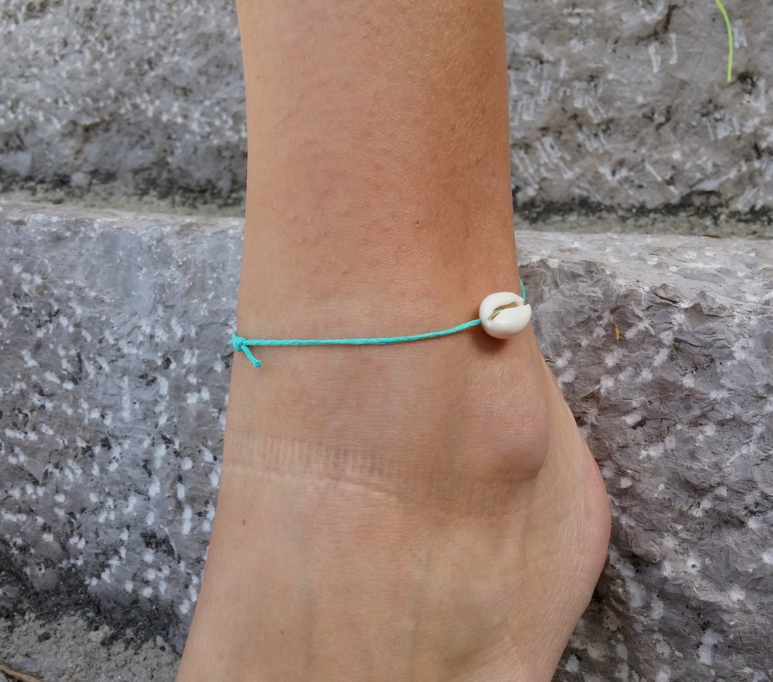 Shell Anklet Shell Jewelry Shell Bracelet Beach Jewelry Beach Anklet ...