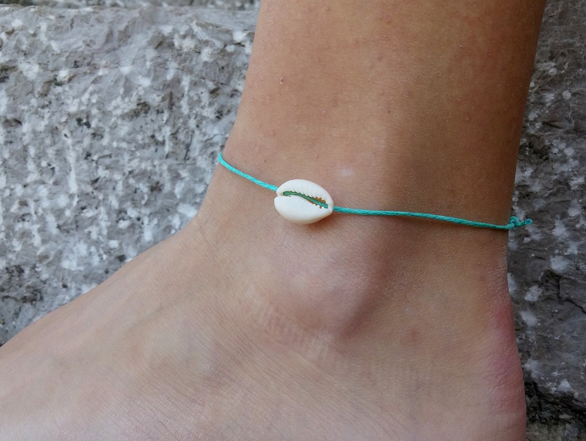 Shell Anklet Shell Jewelry Shell Bracelet Beach Jewelry Beach Anklet ...