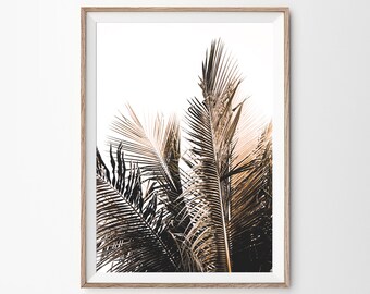 Neutral Palm Print - Etsy
