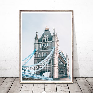 Tower Bridge Print, London Photography, Printable Download Art - Etsy