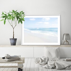 Beach Print, Ocean Print, Digital Download, Wave Print, Beach Art, Sea ...