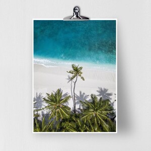 Aerial Beach Print, Aerial Photography, Contemporary Art, Ocean Print ...