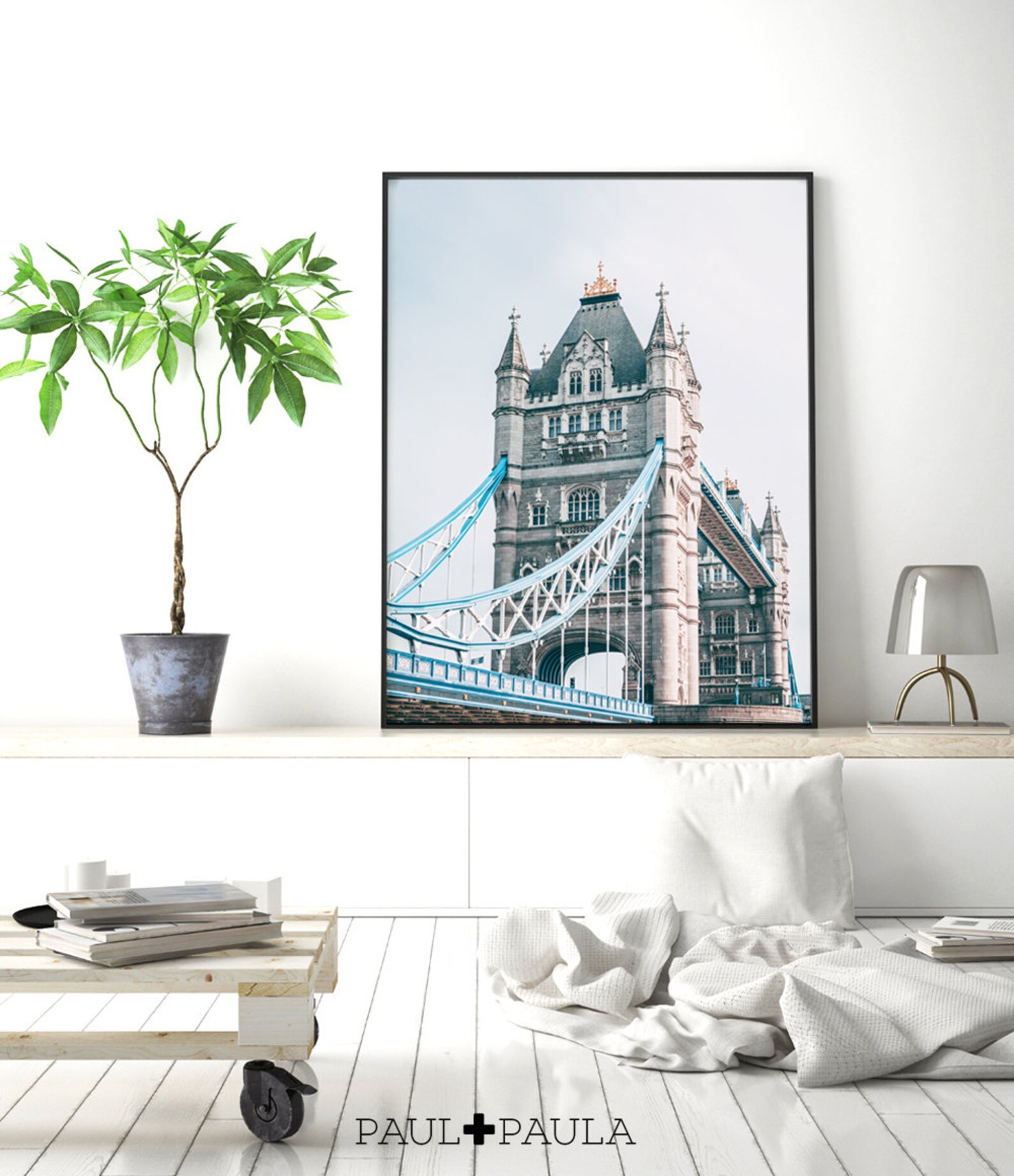 Tower Bridge Print London Photography Printable Download Art | Etsy