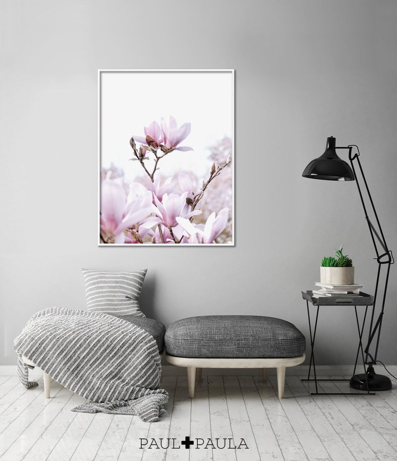 Magnolia Print Flower Print Magnolia Art Print Magnolia - Etsy