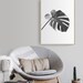Monstera Print, Black and White Prints, Leaf Print, Plant Poster ...