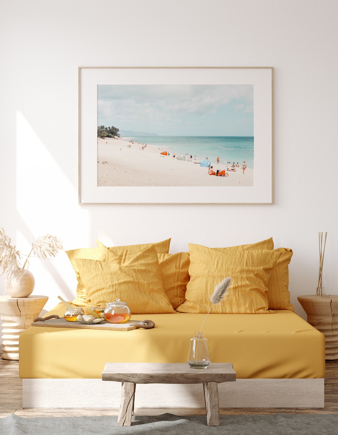 Beach Print Beach Ocean Print Printable Wall Art Beach Day | Etsy