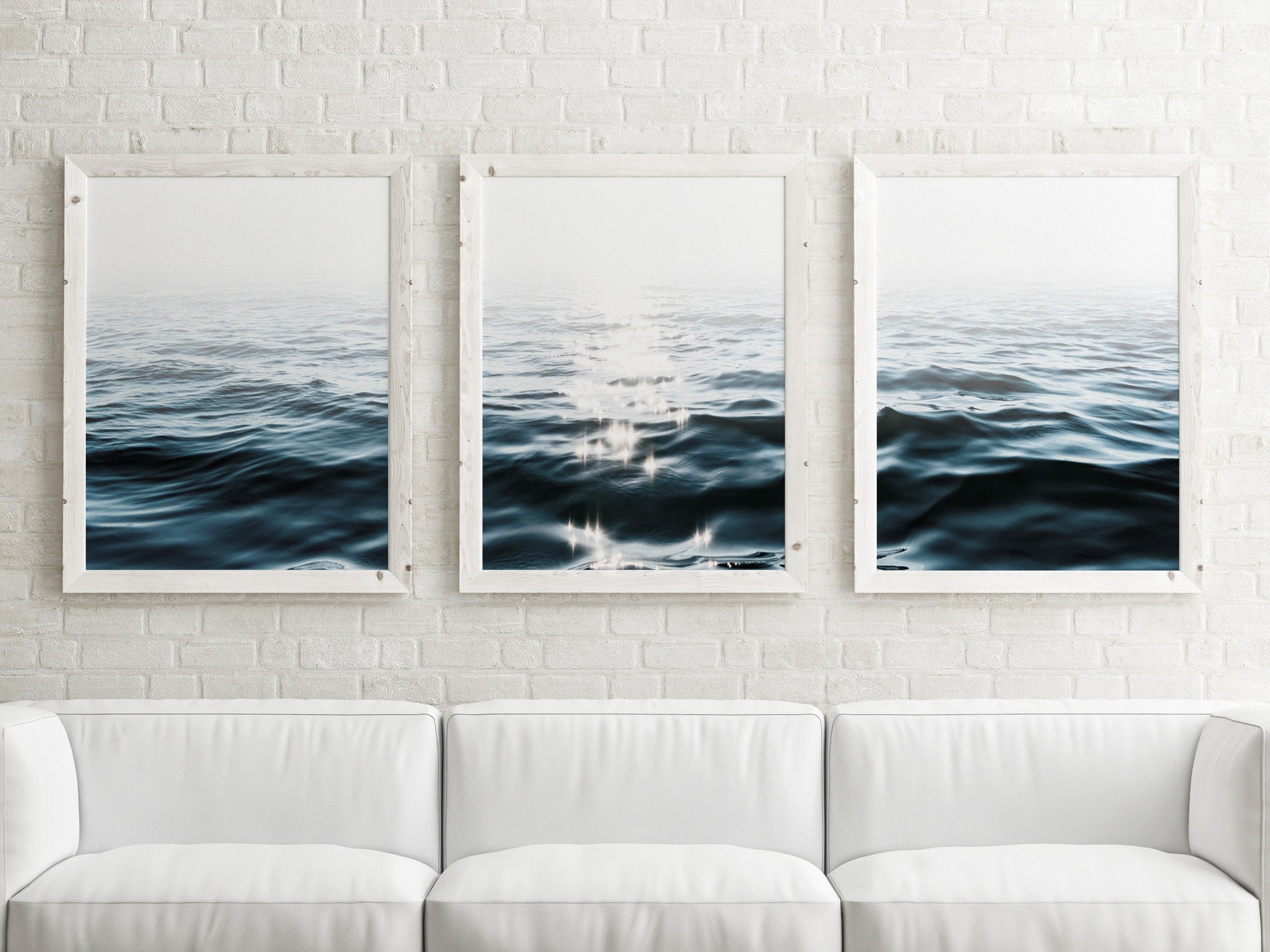 Ocean Prints Set of 3 Prints Digital Download Art Ocean | Etsy