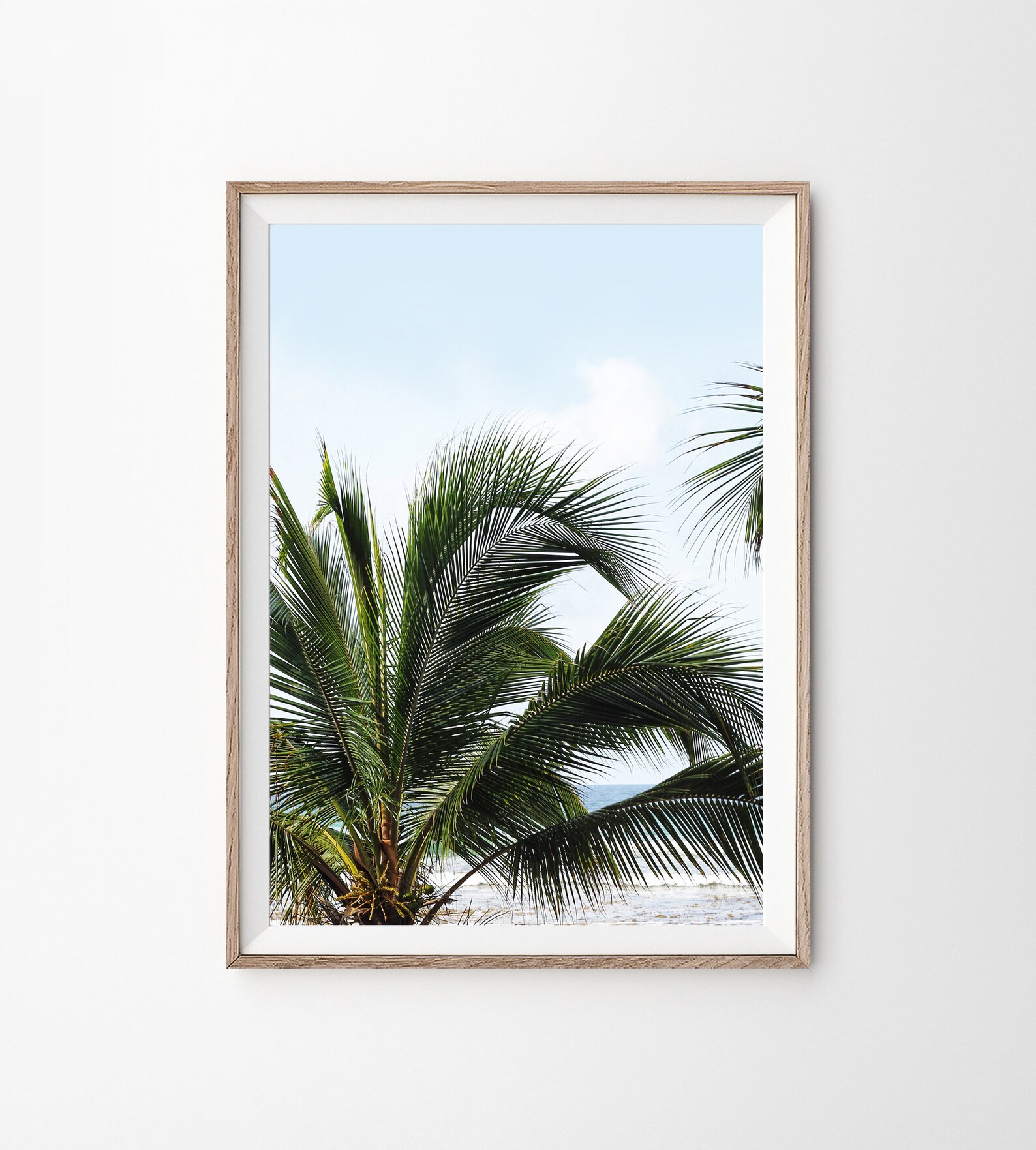 Palm Tree Print Palm Leaves Art Home Decor Palm Print Wall | Etsy