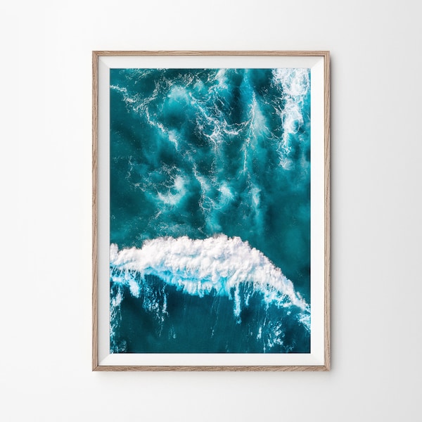 Ocean Waves Print - Etsy