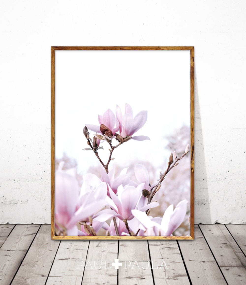 Magnolia Print Flower Print Magnolia Art Print Magnolia - Etsy