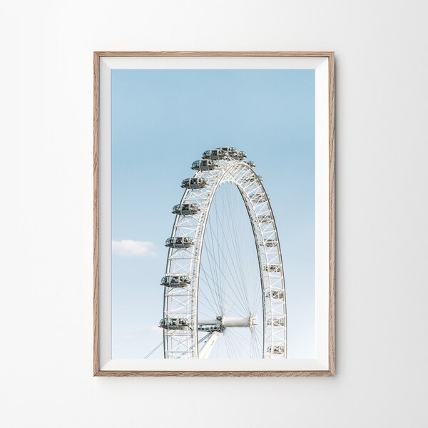 Ferris Wheel Print - Etsy