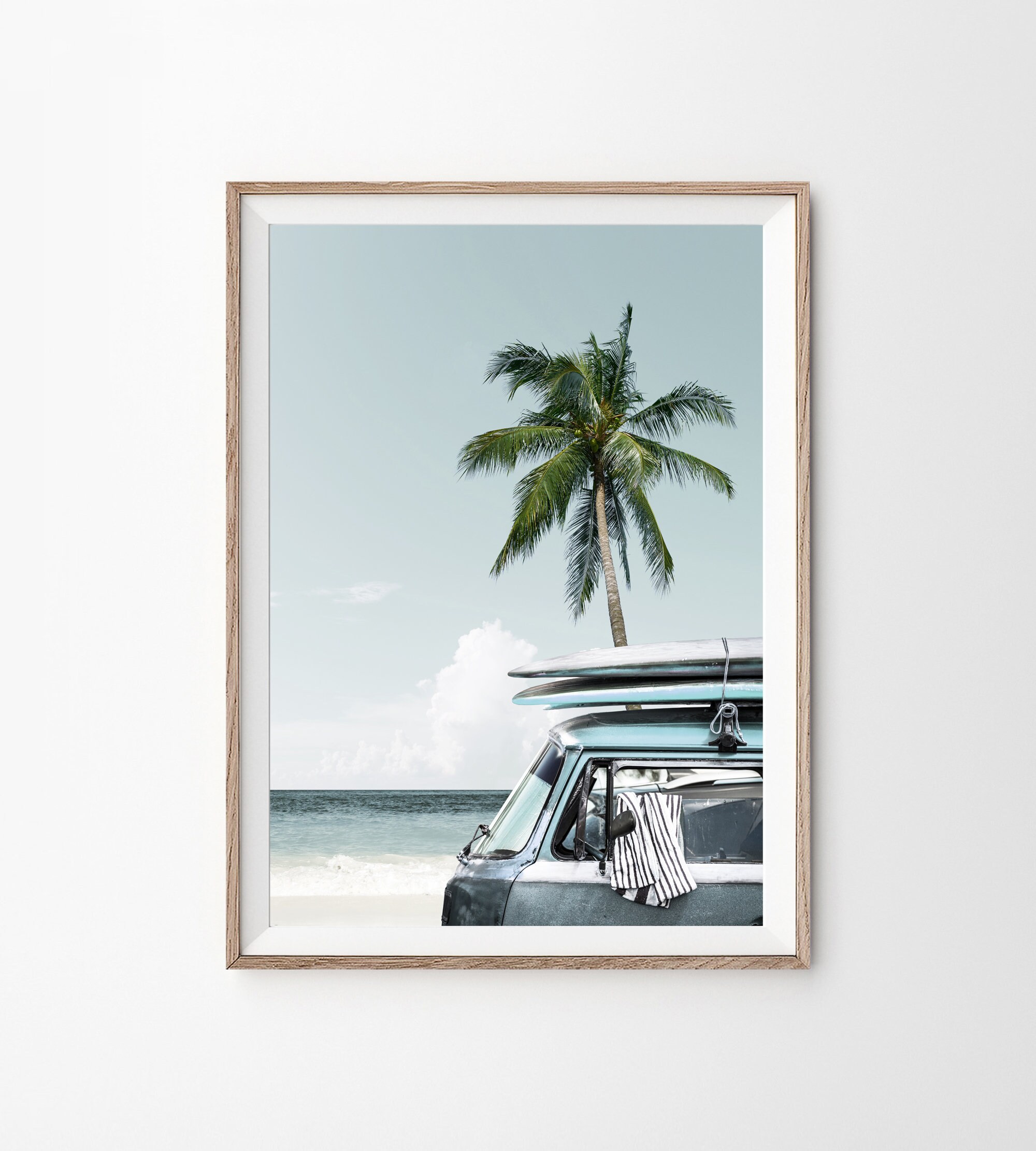 Surf Print Beach Print Surf Photography Pastel Wall Art | Etsy