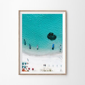 Aerial Beach Print, Ocean Prints, Beach Photography, Aerial View, Beach ...
