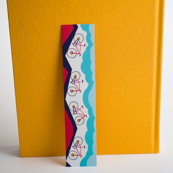 Bicycle Bookmark - Etsy