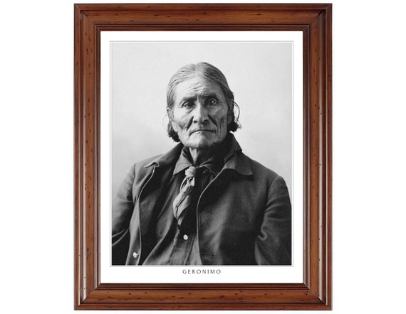 Geronimo 16 X 20 Print Digitally Restored and | Etsy