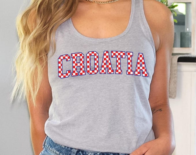Croatia Checkered Leggings Navy - Etsy Canada