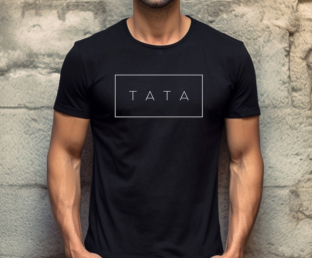 Modern Tata Shirt, Balkan Serbian Croatian Dad Gift, Croatia Serbia ...