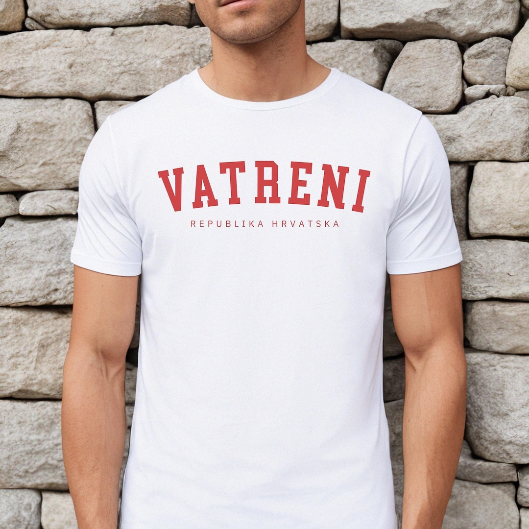 Vatreni Shirt, Republika Hrvatska Majica, Croatian World Euro Soccer ...