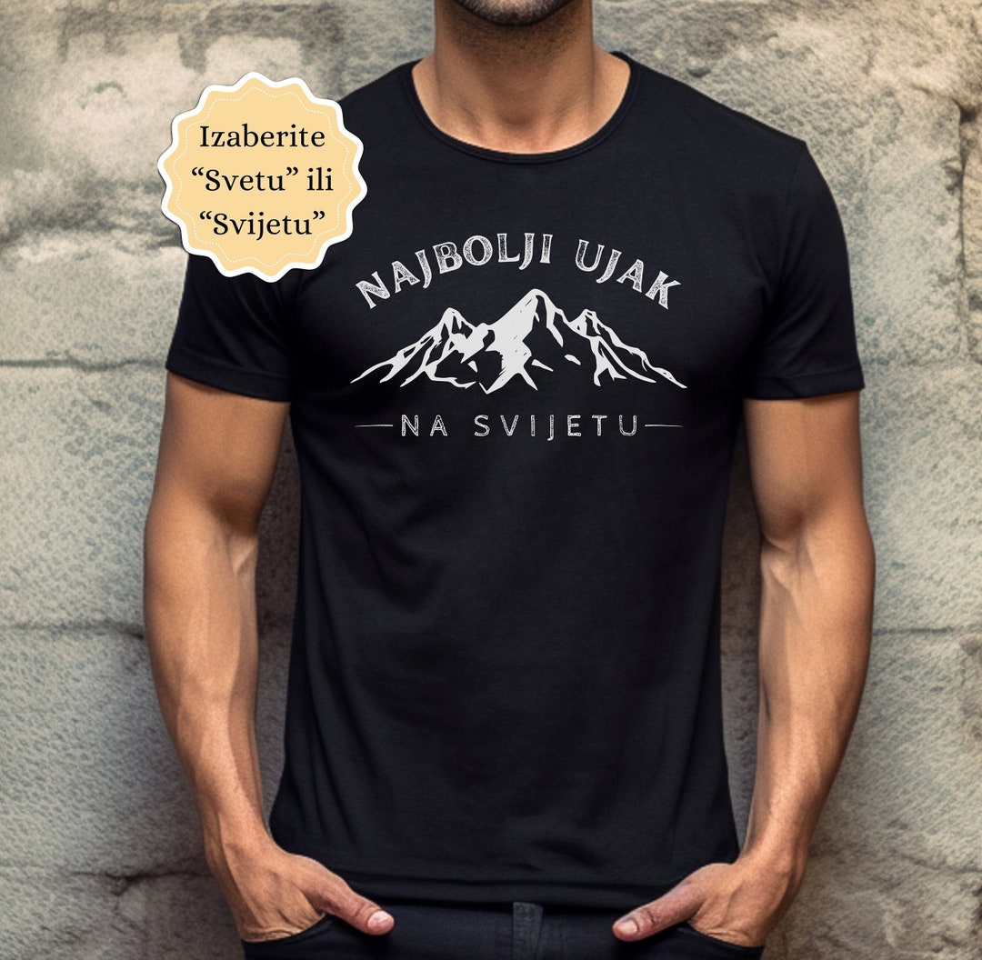 Najbolji Ujak Na Svijetu Svetu Tshirt Croatian Bosnian Serbian Uncle ...