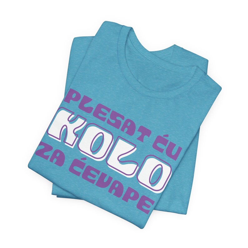 Plesat Cu Kolo Za Cevape Shirt, Funny Balkan Cevapi Tee, Serbia Croatia ...