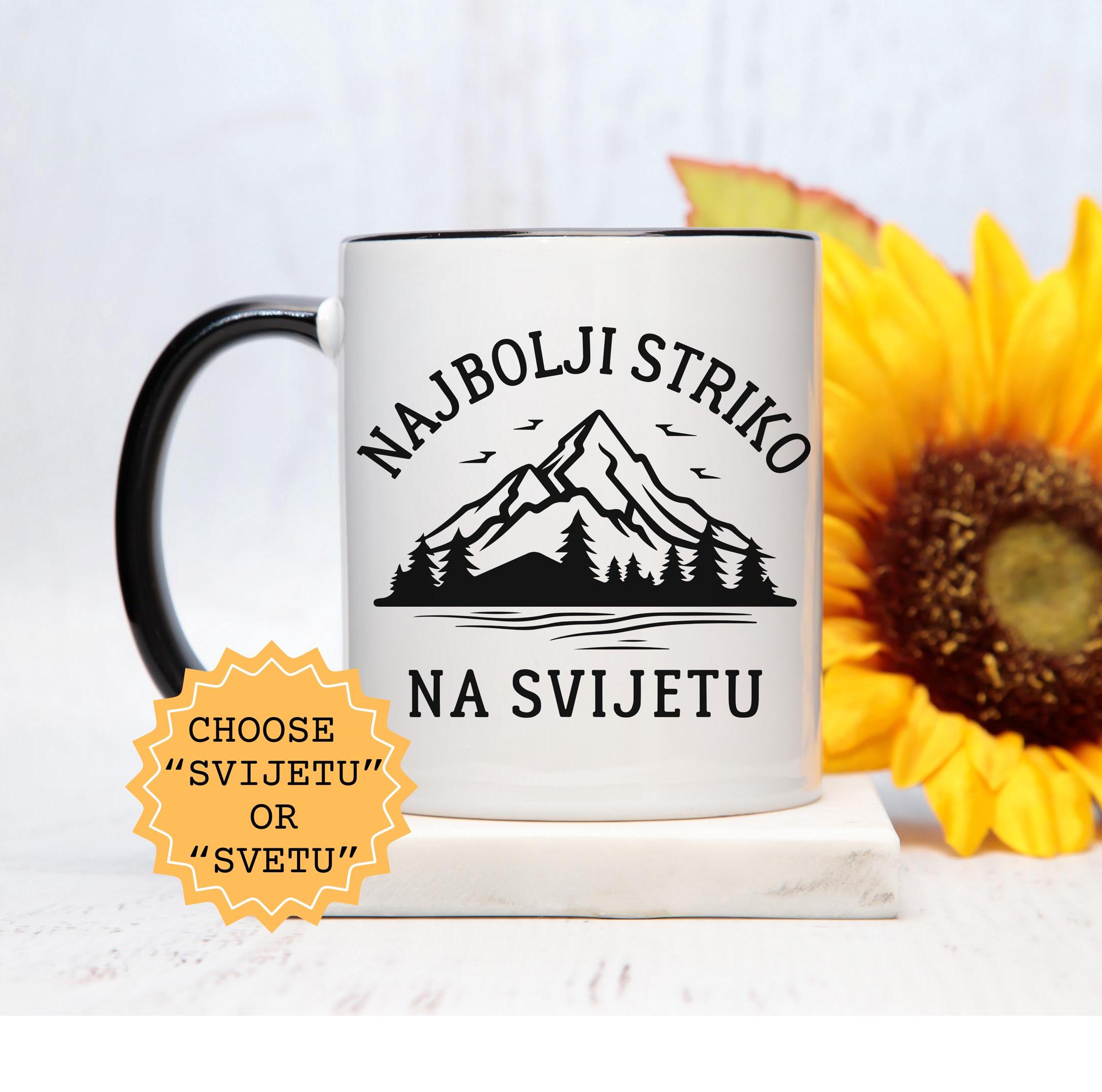 Najbolji STRIKO Na Svijetu/svetu Coffee Mug, Balkan Best Uncle Gift ...