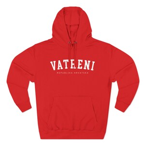 Vatreni Hoodie, Hrvatska Dzemper, Croatia Sweatshirt, Croatian Soccer ...