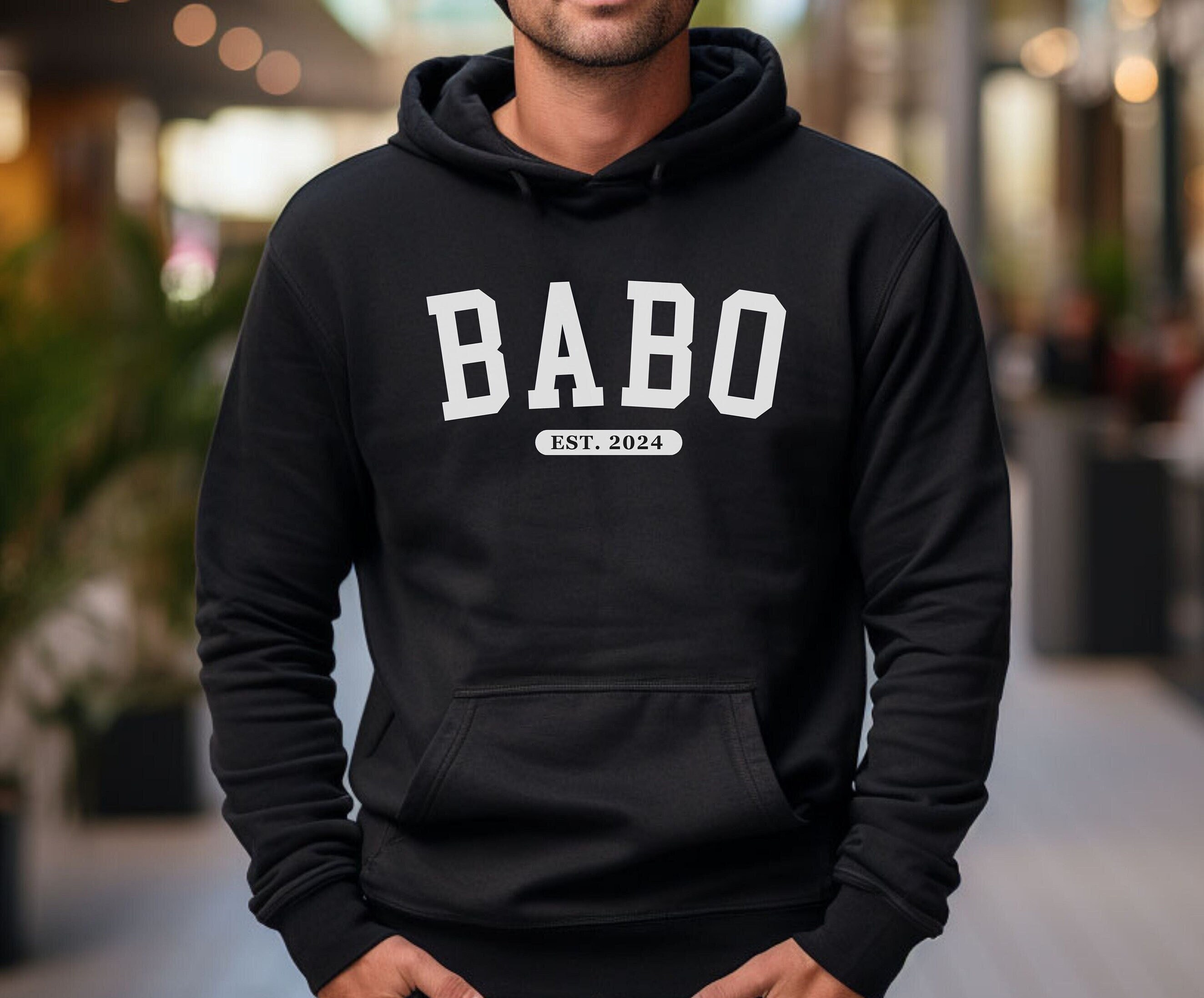BABO Custom Year Hoodie, Bosnian Dad Sweatshirt, Bosnia Father's Day ...